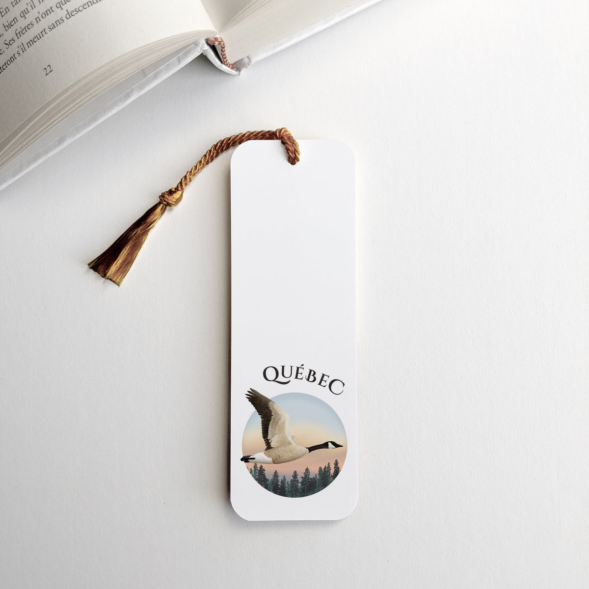 Bookmark Quebec bestiary: Goose – l'empreinte coopérative