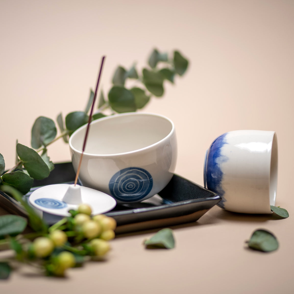 Small tea cup Feu Follet collection – l'empreinte coopérative